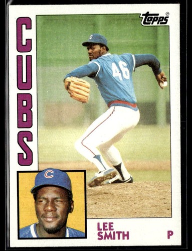 1984 Topps #176 Lee Smith Baseball Card 0101U | eBay
