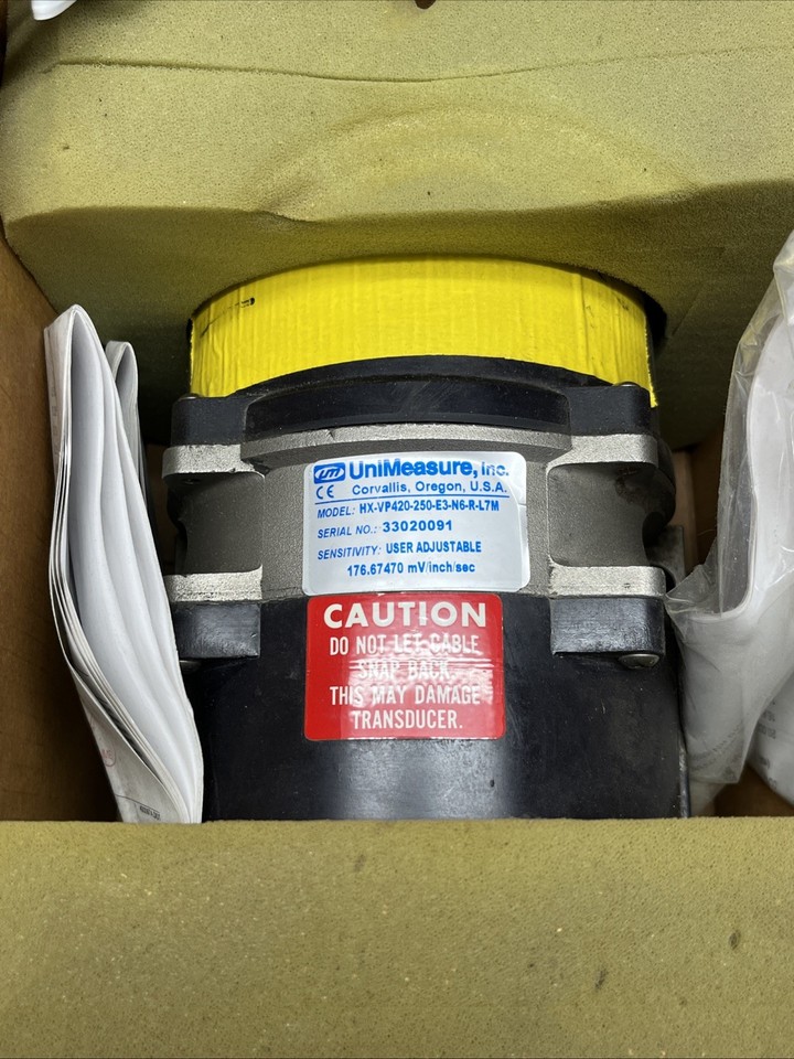 UNIMEASURE HX-VP420-250-E3-N6-R-L7M Velocity Position Transducer | eBay