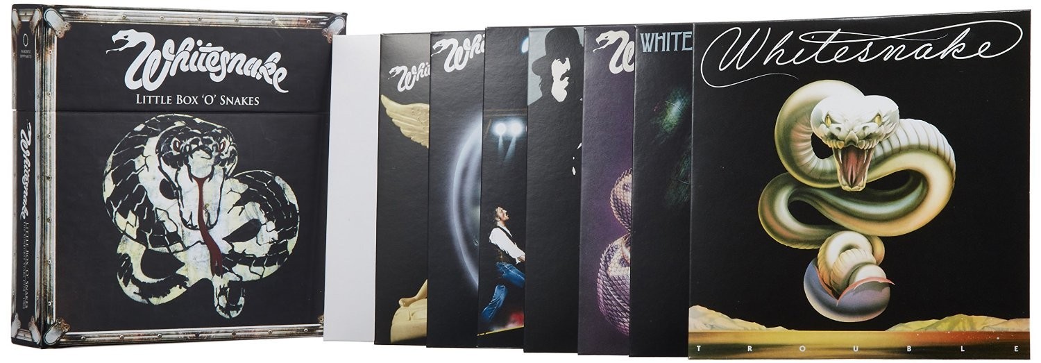 WHITESNAKE - LITTLE BOX 'O' SNAKES-SUNBURST YEARS 1978-1982 8 CD NEW ...