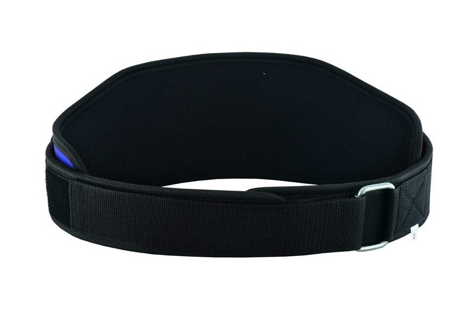 Weight Lifting Belt Gym Training Back Support Neoprene Lumber Pain ...