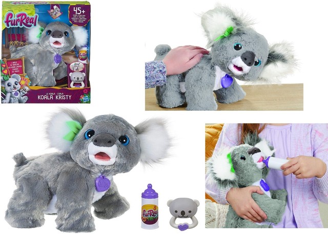 FurReal Friends Koala Kristy Interactive Plush Pet Toy 60 Plus Sounds ...