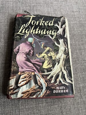 Forked Lightning - Mary Durham 1952 Thriller Book Club Hardback With ...
