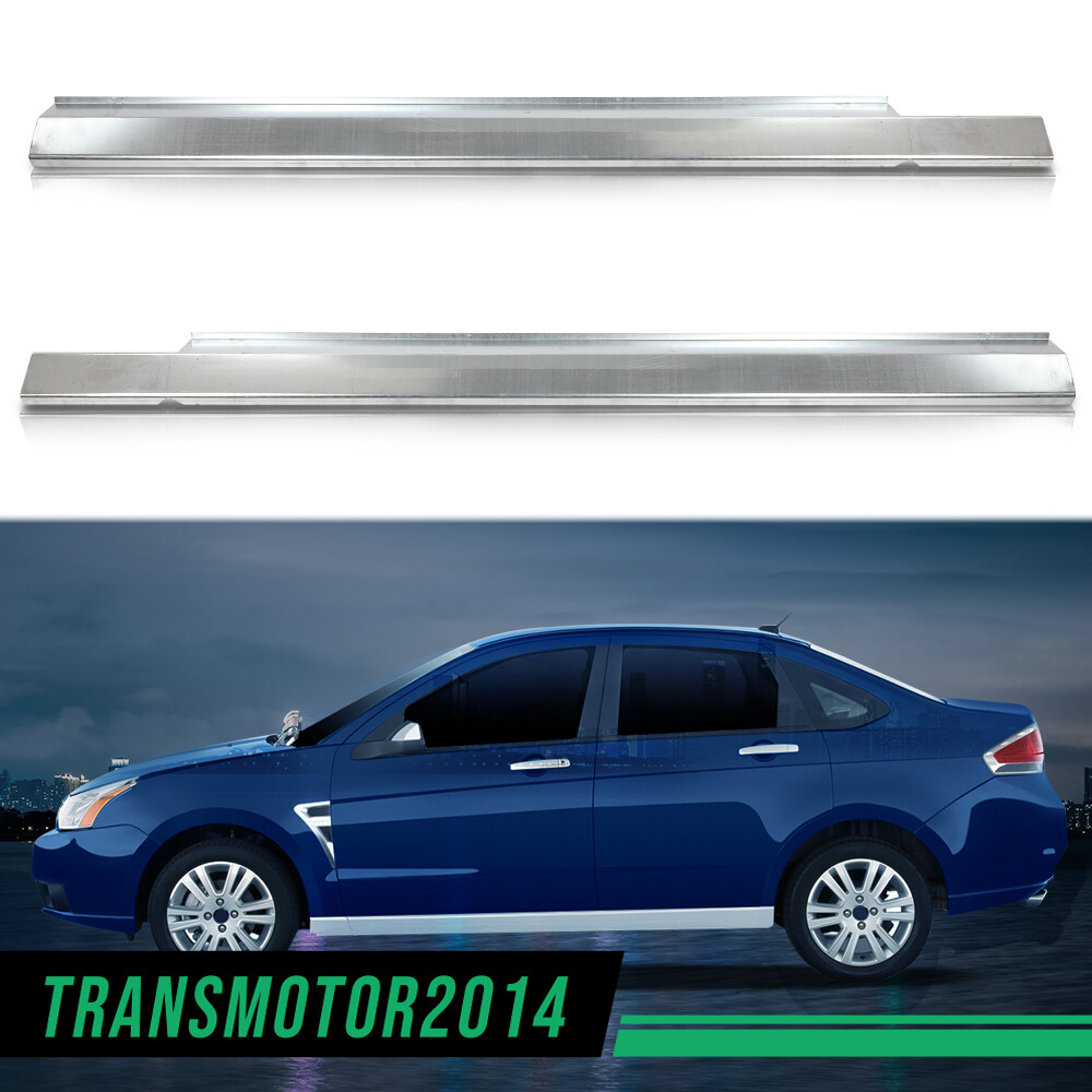Silver Slip-on Rocker Panel 4 door Left+Right Fit For 2008-2011 Ford ...