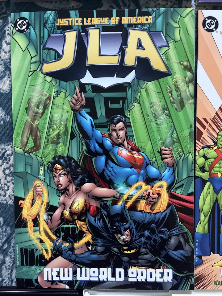JLA JSA Out Siders DC Comics TPB Lot of 11 (Justice League & Justice ...