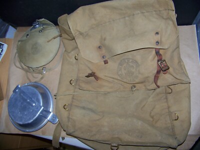 Vintage Boy Scouts Of America No 574 Yucca Pack Backpack Canvas and ...