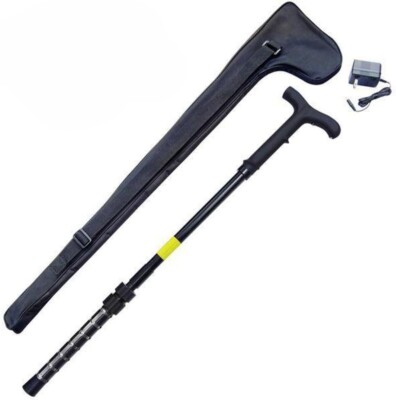 Walking Stick - Adjustable, Heavy Duty Stun Device with LED Flashlight ...