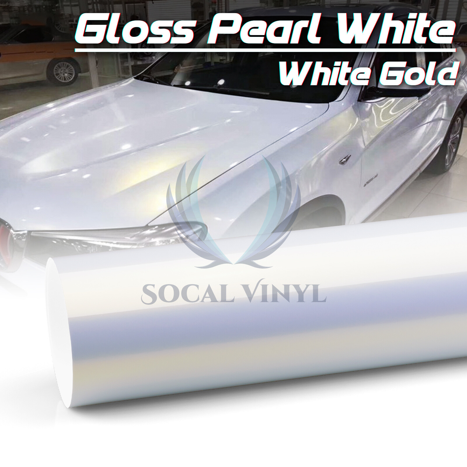 Gloss Pearl White Wrap