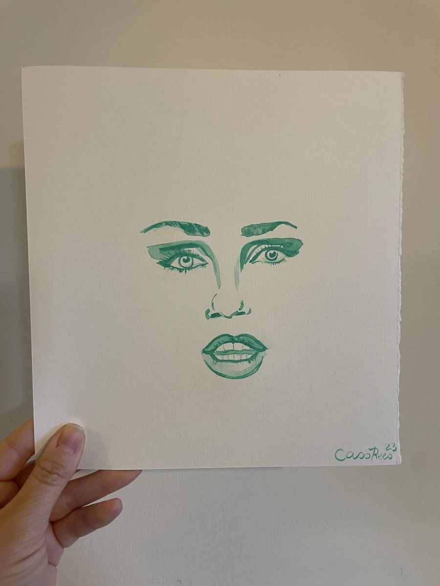 Miley Cyrus Painting