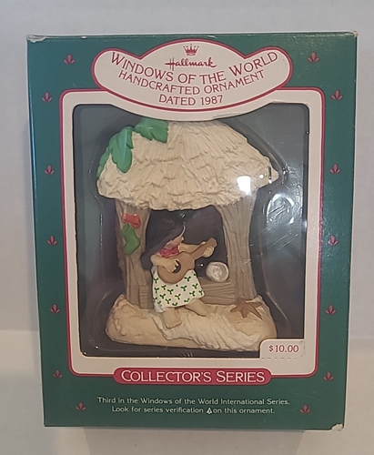 1987 Windows of the World ~ Polynesia Hawaii~ 3rd in Series ~ Hallmark ...