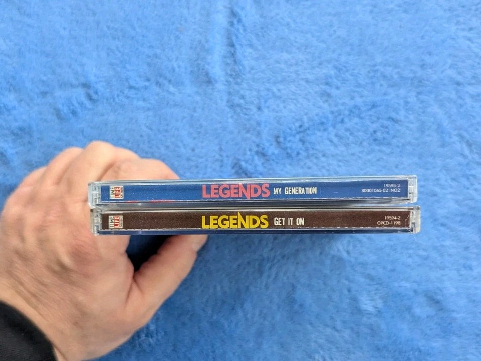 LEGENDS 2 CD Lot Compilation Rock Get It On My Generation Time Life | eBay