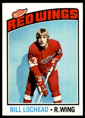 1976-77 Topps Bill Lochead Detroit Red Wings #122 | eBay