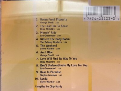 Country,Number 1 Hits of the 80s V3,CD,Reba McEntire,Steve Wariner ...