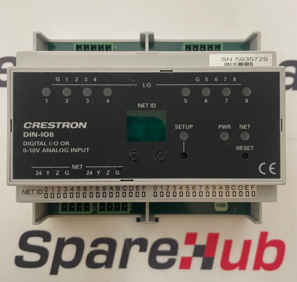 CRESTRON DIN-IO8 IO Module | eBay