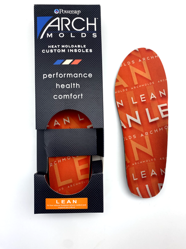 Powerstep Archmolds Heat Moldable Custom Insoles G Lean M 9-9.5 W 10.5 ...