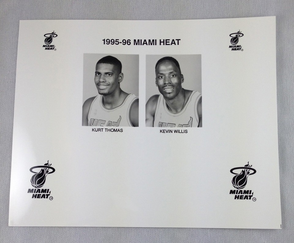 NBA 1995-96 Miami Heat Individual Player & Coaches 8x10 Photos (3) | eBay