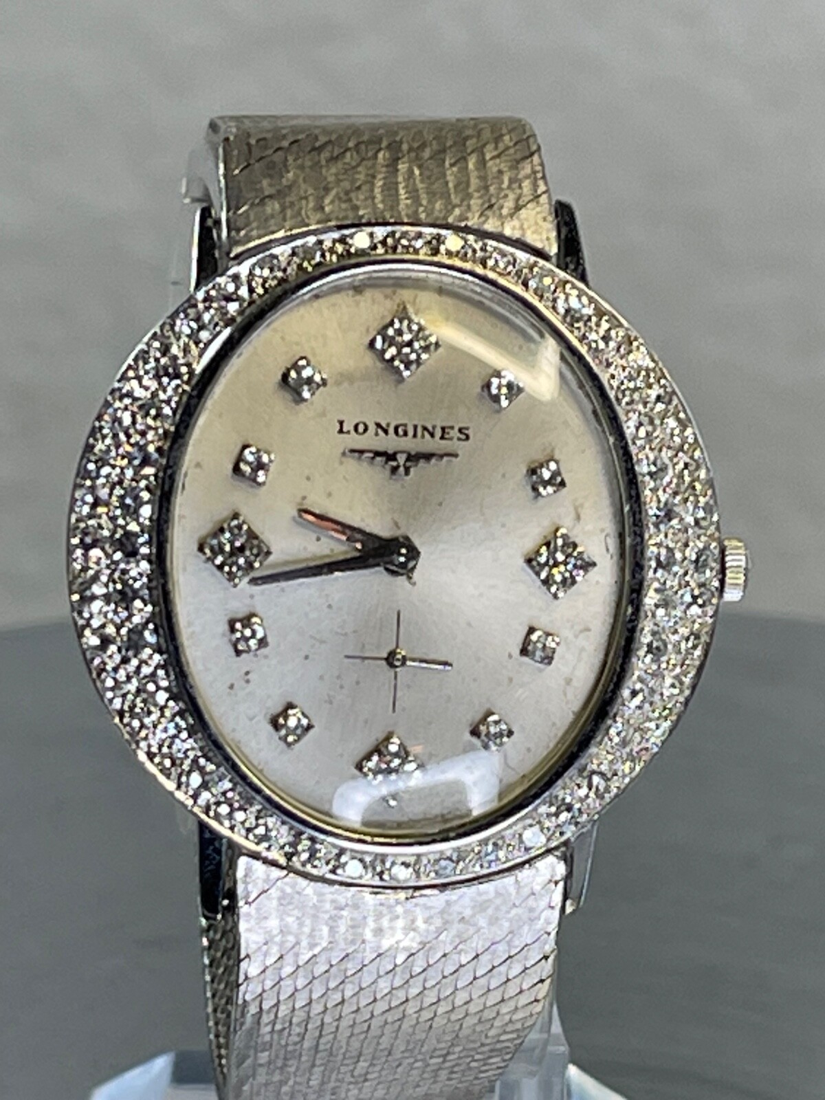 Longines Solid Gold and Diamond Watch - 18K & 14K ,… - Gem