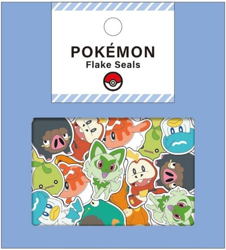 Pokemon Flake Sticker 195141 Pokémon Pocket Monster Sprigatito Smoliv ...