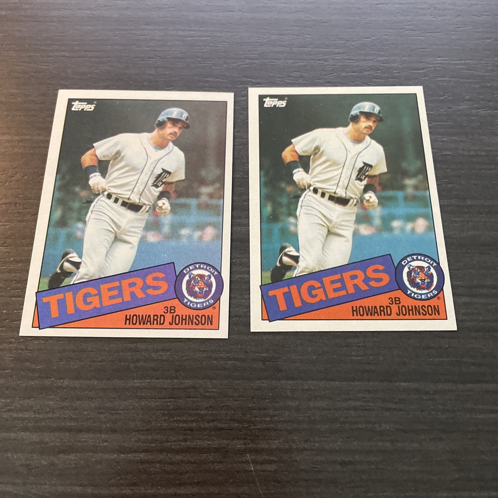 Howard Johnson Baseball cards 1985 (2 cards) | eBay