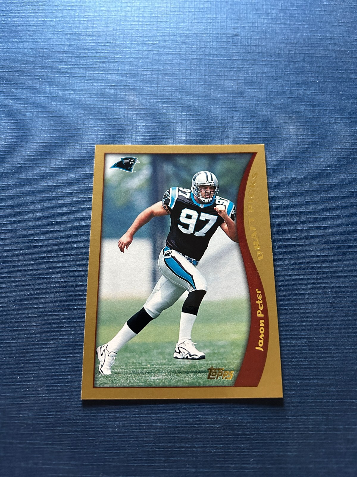 1998 Topps Football Jason Peter Rookie Card #354 Factory Set Break NM ...