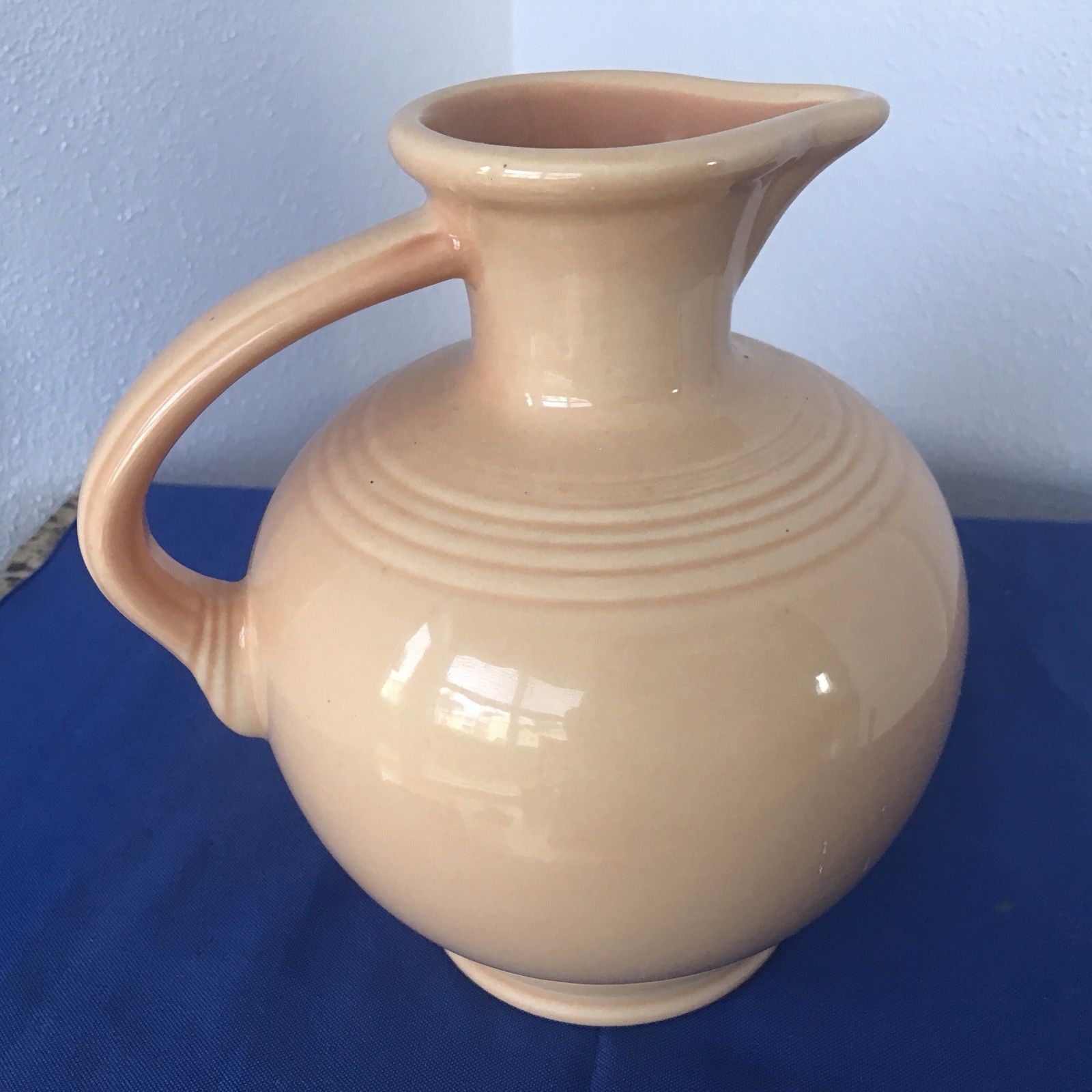 Vintage Fiestaware HLC Fiesta Apricot Water Jug Carafe | eBay