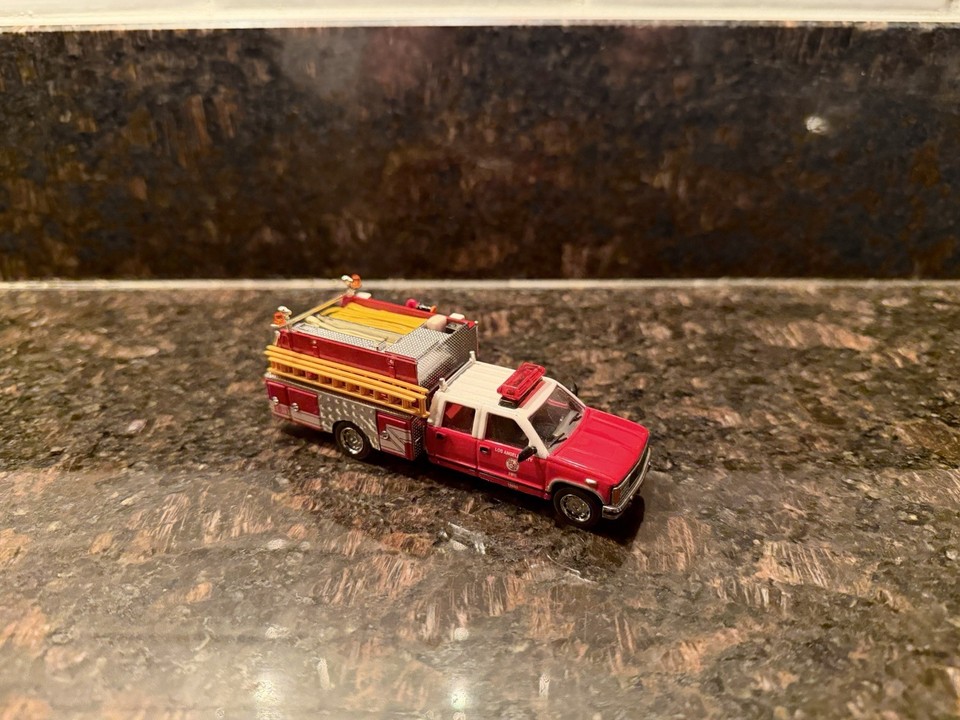NEW! Code 3 Custom Los Angeles City Fire Department Rescue Squad Brush ...