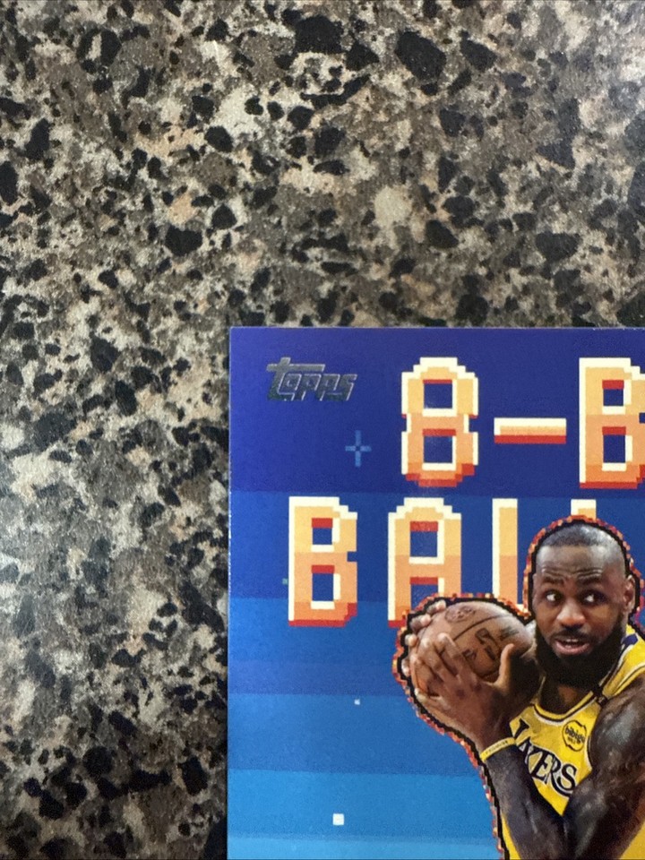 2025-26 Topps Basketball LeBron James #8B-19 8-Bit Ballers Los Angeles ...