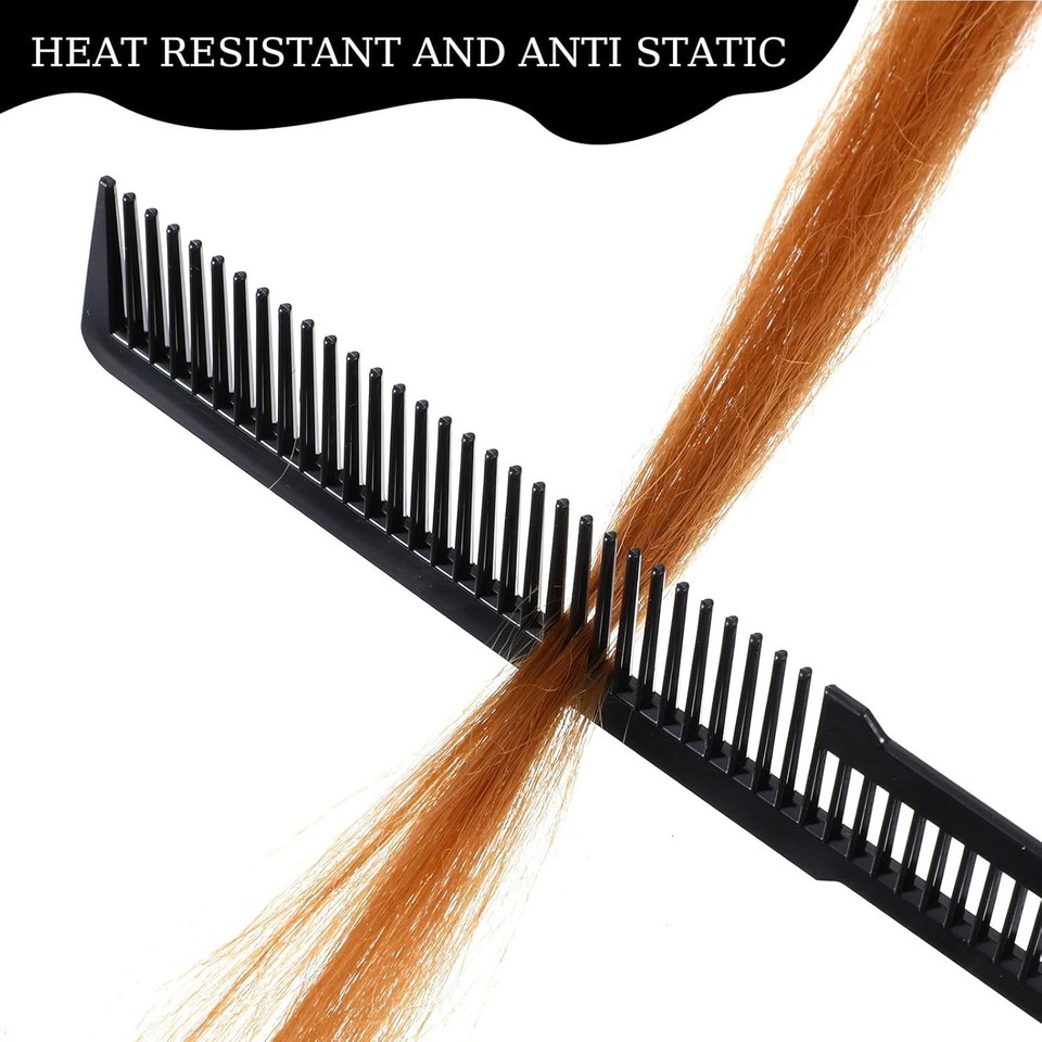6 Pieces Hair Cutting Comb Set, Barber Combs Professional Styling Comb ...