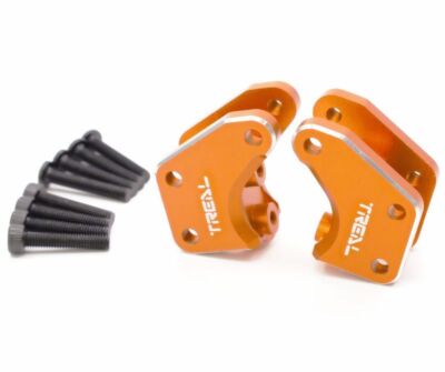 Treal TRLX002XEP3CR Aluminum 7075 Front Link Mounts for Axial RBX10 ...