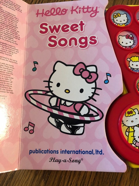 Hello Kitty Sweet Songs : Play-A-Sound by Publications International ...