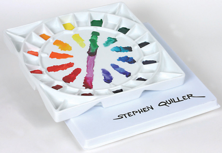 Stephen Quiller Porcelain Palette 13X13 Inch | eBay