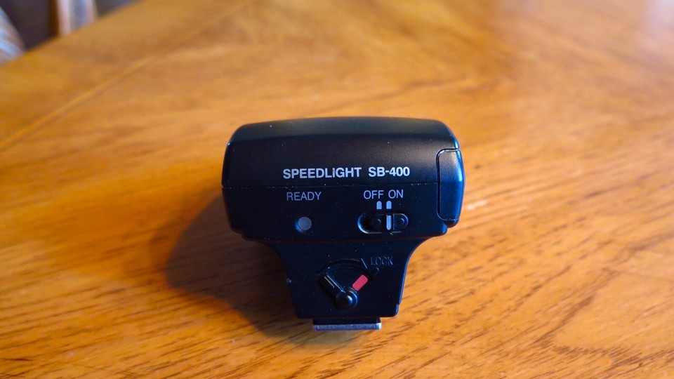 Nikon Speedlight SB-400 Shoe Mount Flash for Nikon - Excellent | eBay
