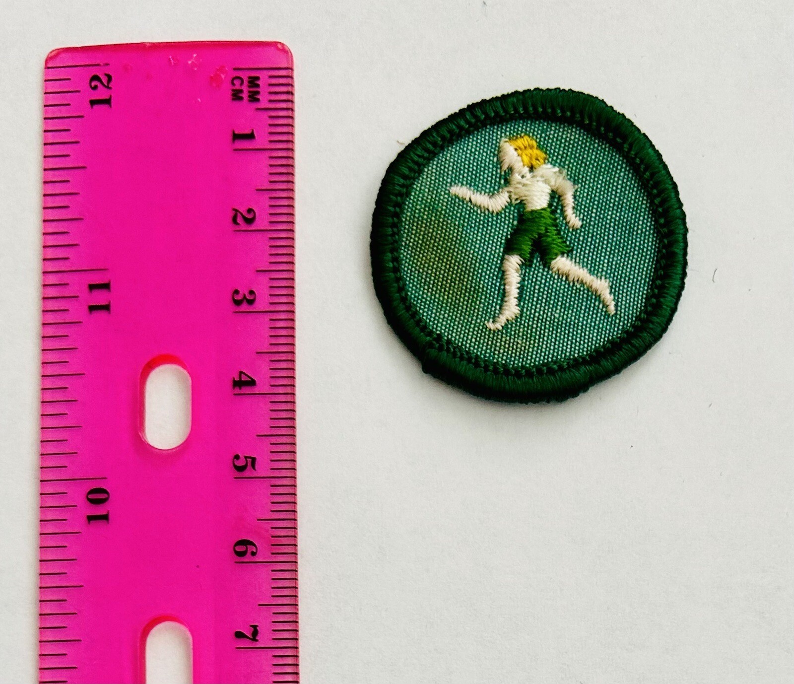 Vintage Intermediate Girl Scout Patch Badge Exercise Athlete 1955-1960 ...