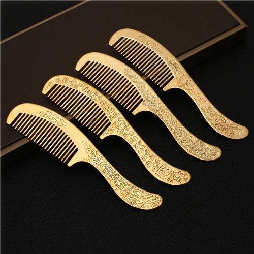 Pure copper handmade peacock comb hair comb retro comb makeup comb - | eBay