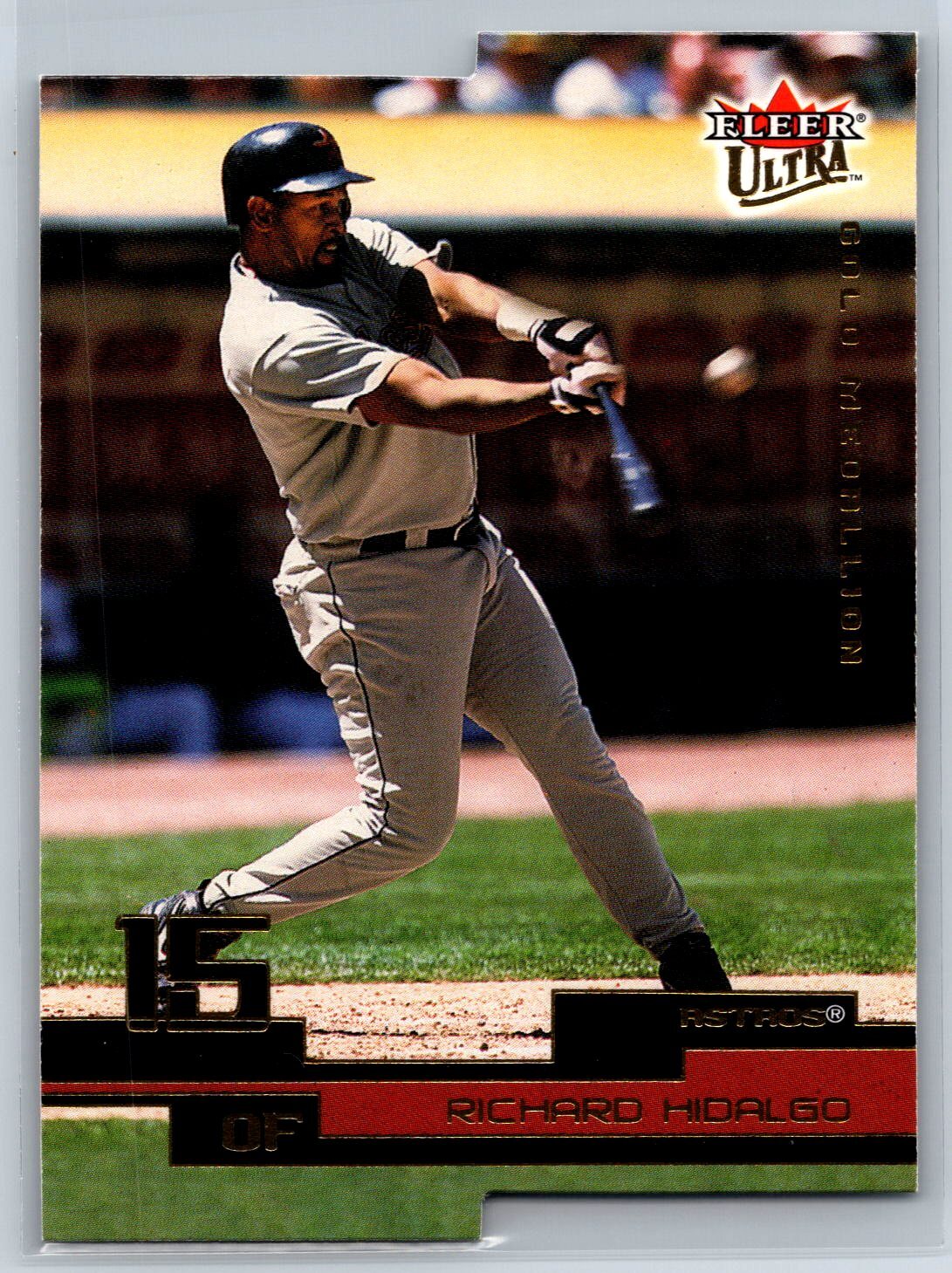 2003 Fleer Ultra Richard Hidalgo Gold Medallion Parallel Houston Astros ...