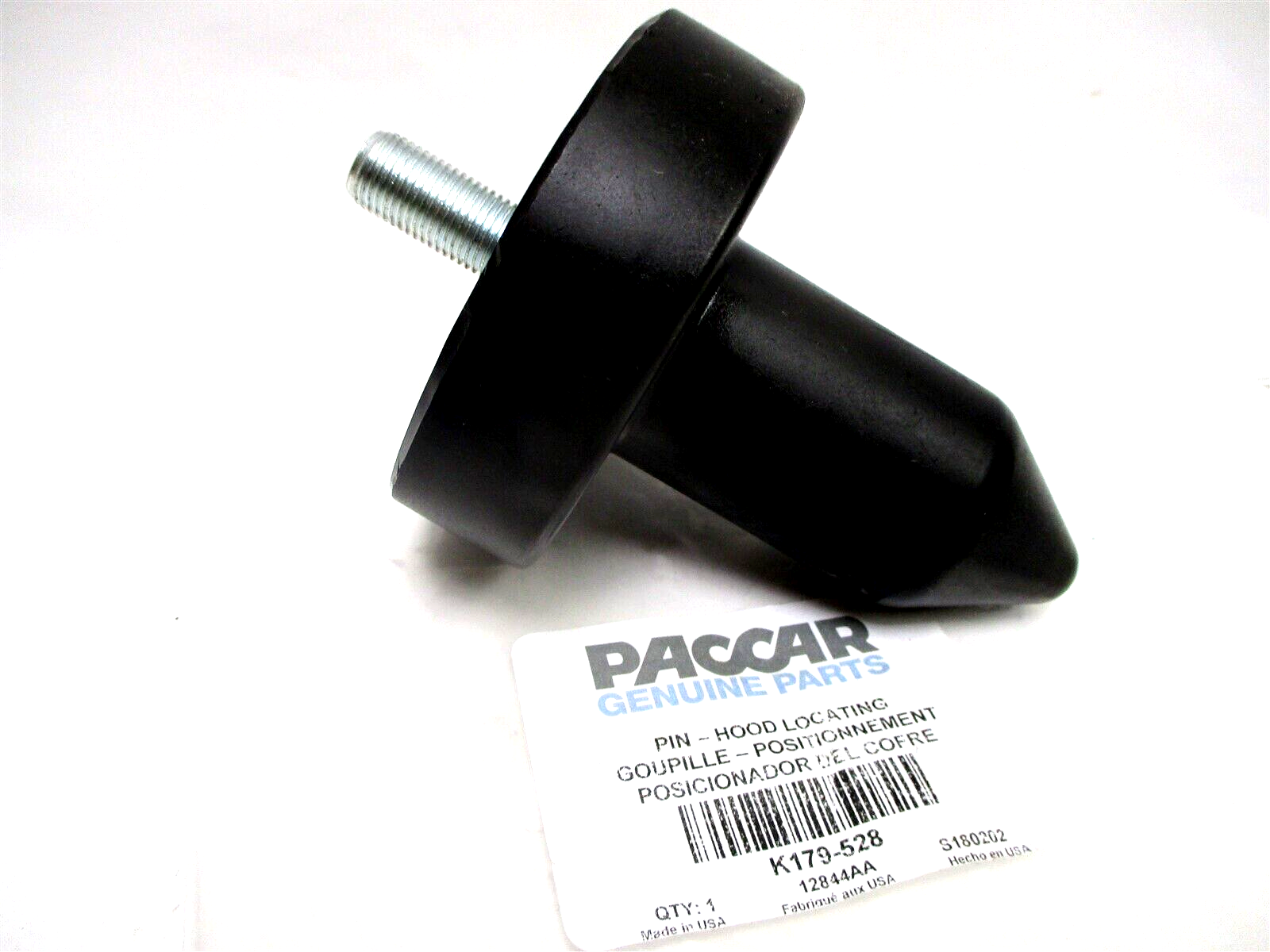 K179-528 GENUINE PACCAR HOOD LOCATING PIN FOR KENWORTH T800 T2000 W900 ...
