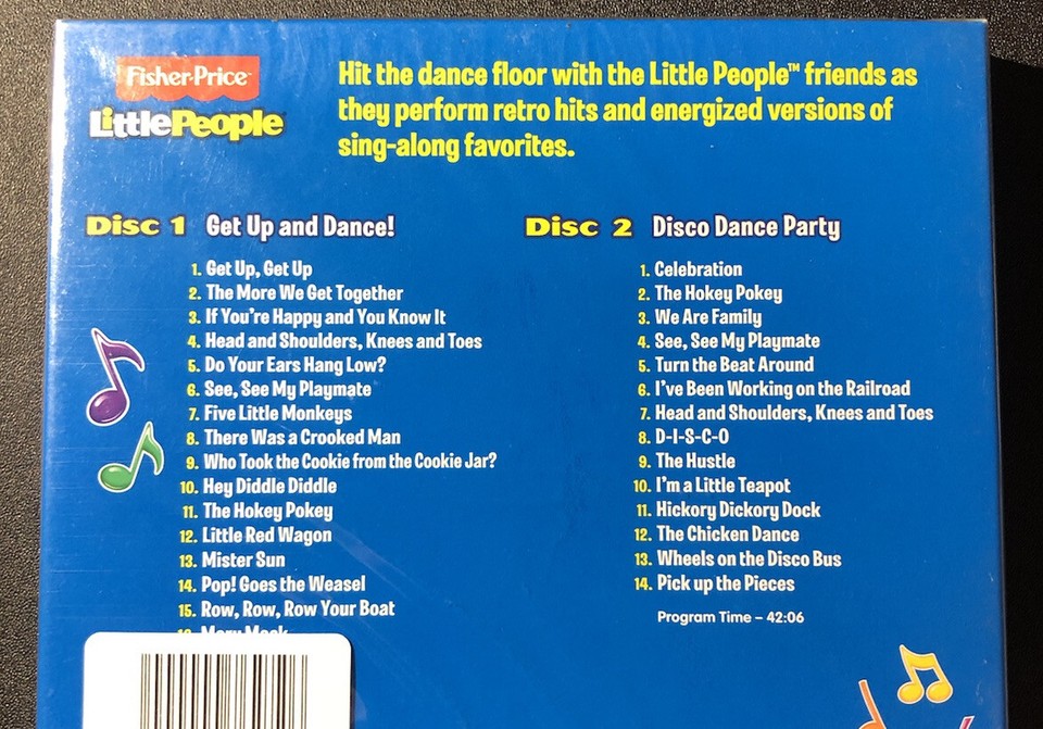 LITTLE PEOPLE: DANCE PARTY Fisher Price by Various Artists 2 CDs NEW ...