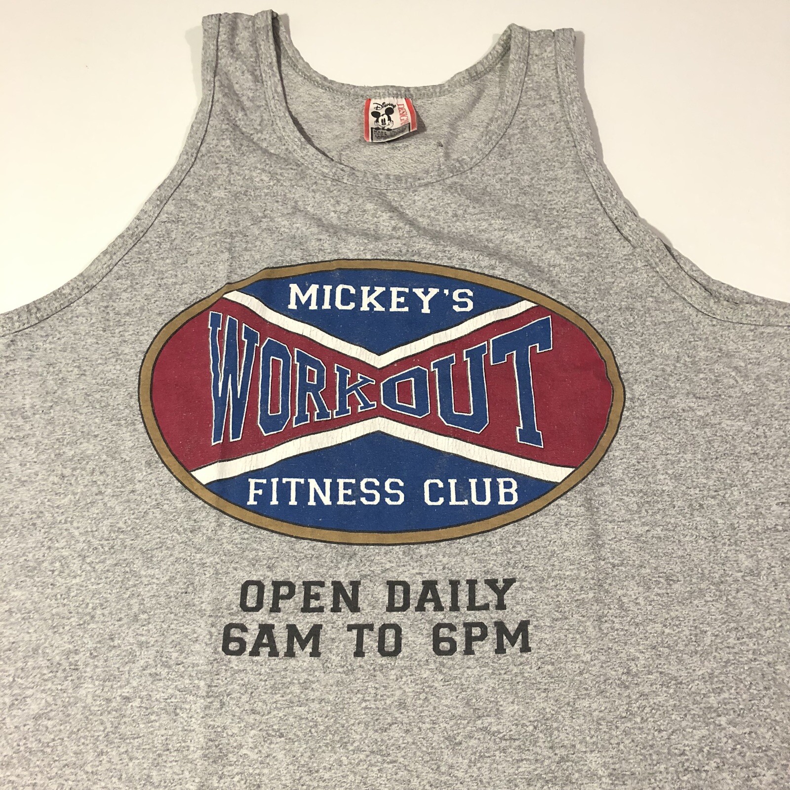 VTG Disney Designs Mickey's Workout Fitness Club Musc… - Gem