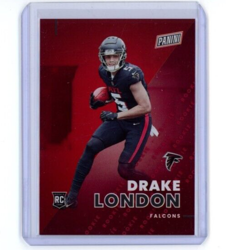 DRAKE LONDON 2022 Panini The National VIP Silver Pack Red /99 Falcons ...