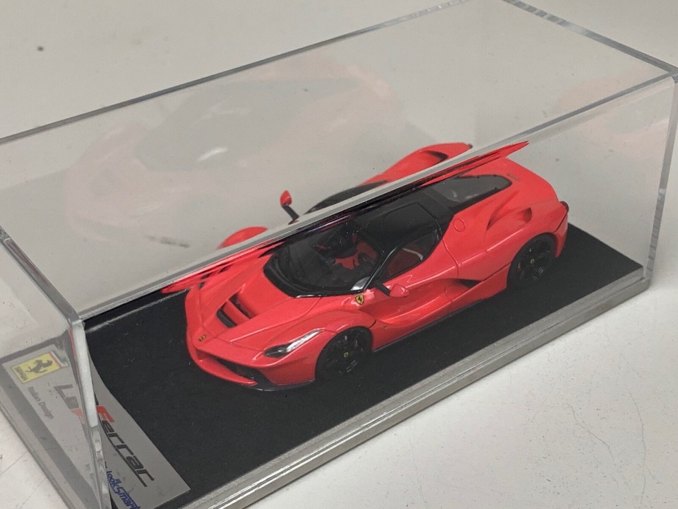 1/43 Looksmart Ferrari LaFerrari Coupe in Gloss Pink Aluminum base ...