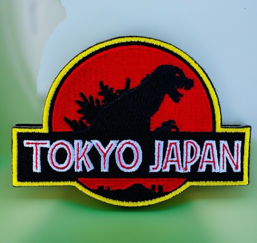 Tokyo Japan Godzilla Embroidered Hook/Loop Morale Patch | eBay