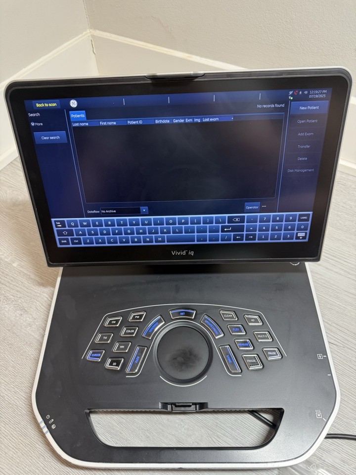 GE Vivid IQ V204 Cardiac Ultrasound | eBay