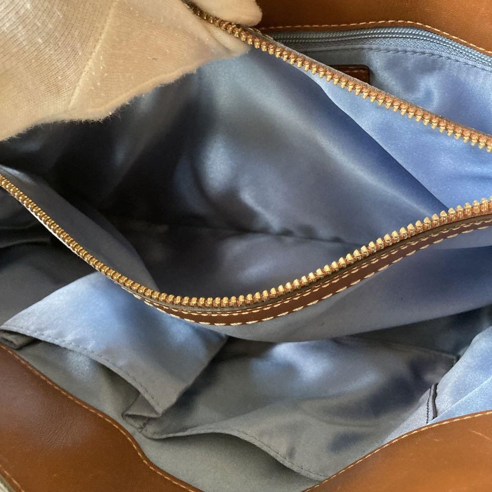 Coach Patchwork Denim Tote Bag Blue Designer Purse Shoulder Bag Casual ...