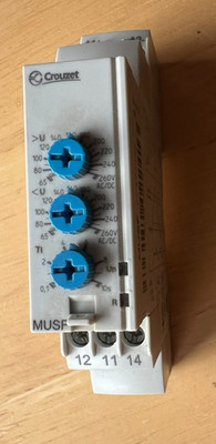 New, Crouzet MUSF 84 872 152, Single Phase Power Monitor Relay, free ...