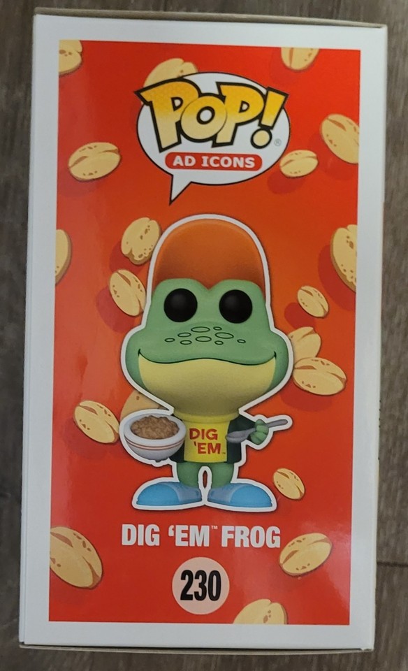 SDCC 2024 KELLOGGS HONEY SMACKS DIG EM FROG Funko Pop! OFFICIAL STICKER ...