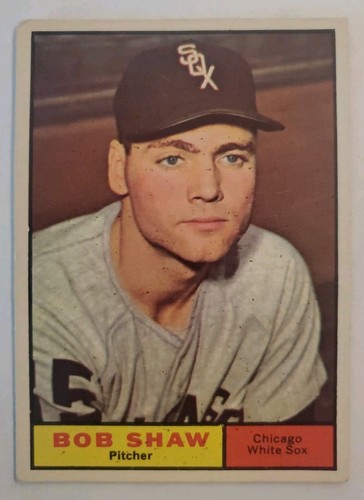 1961 Topps #352 Bob Shaw - Chicago White Sox | eBay