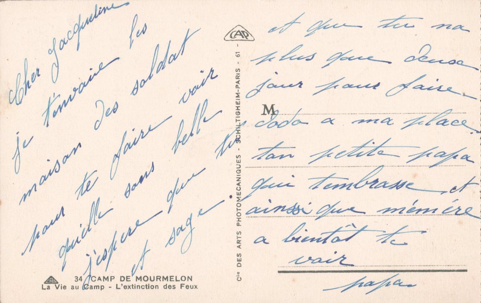 CPA MILITAIRE CAMP DE MOURMELON (MARNE 51) LA VIE AU CAMP L'EXTINCTION ...