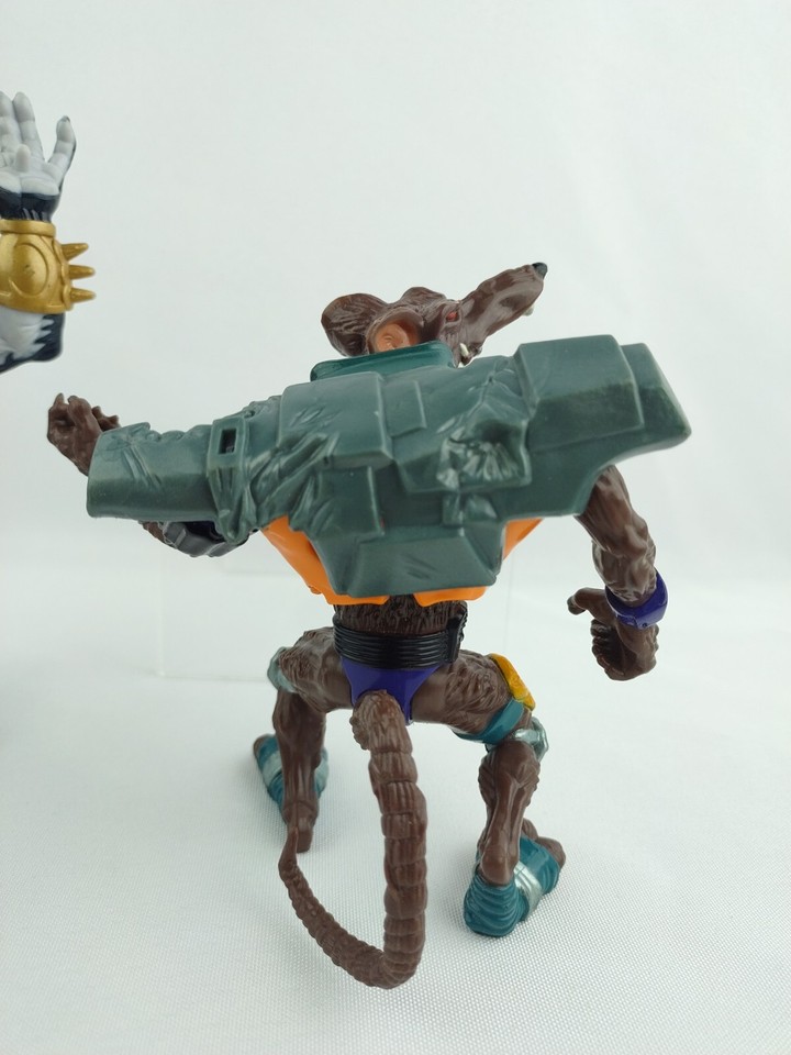 1995 Playmates Earthworm Jim Number #4 and Henchrat Rat Dog Figures ...