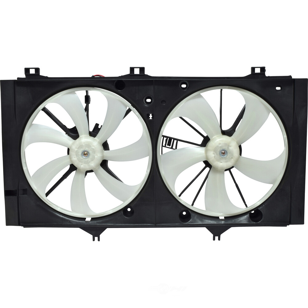 Dual Radiator and Condenser Fan Assembly-AWD, Eng Code: 1ARFE UAC FA ...