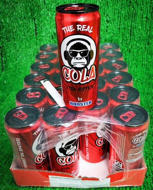2 /l) The real Cola By Booster Zero 24x0 33l Inkl. Pfand online kaufen ...