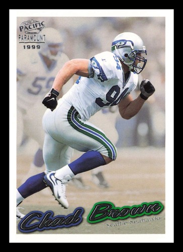 Chad Brown #218 1999 Pacific Paramount Seattle Seahawks Football | eBay
